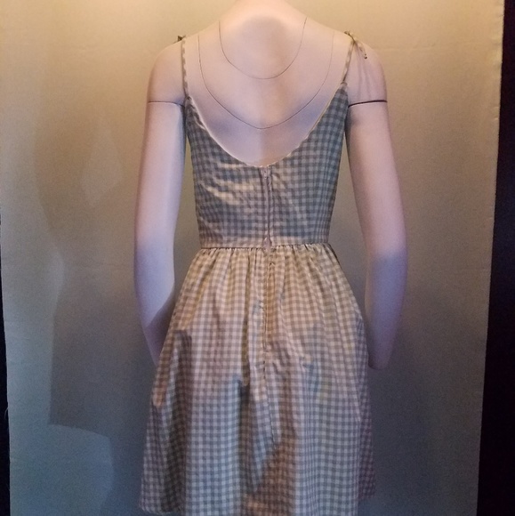 Ruby Dooby Clothing | Dresses | Retro Rockabilly Sage Gingham Dress ...